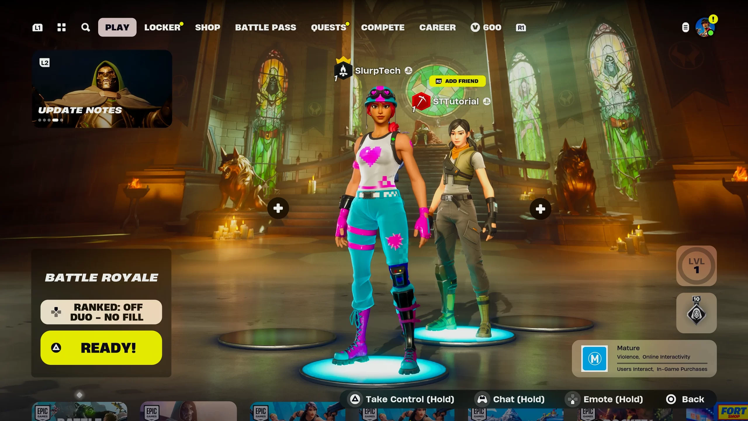 How to Play Fortnite Split-Screen on PS5 - SlurpTech